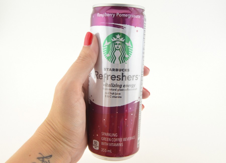 Ready-to-Drink Starbucks Refreshers in Raspberry Pomegranate – The Pink ...