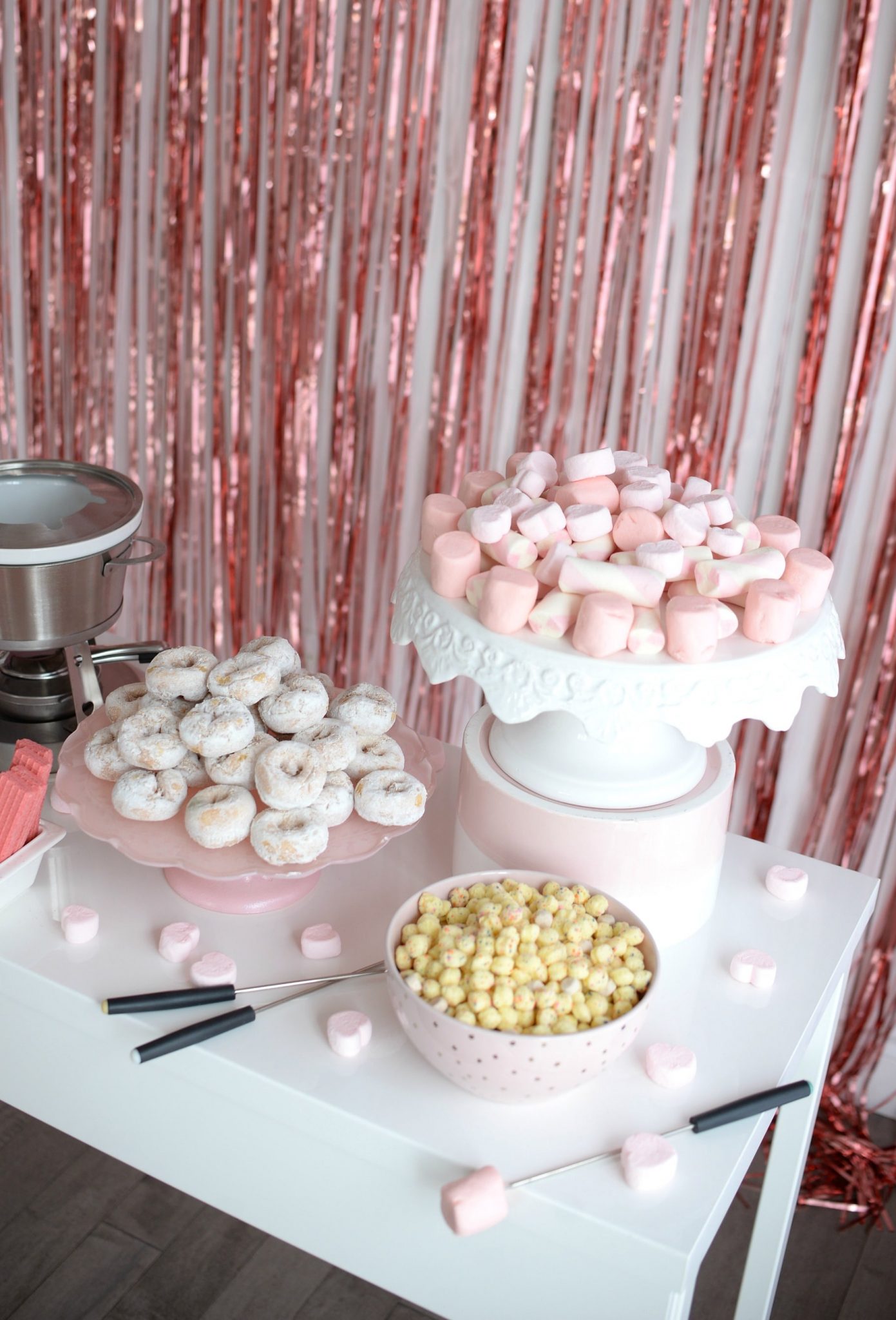Galentine’s Day Chocolate Fondue Party – The Pink Millennial