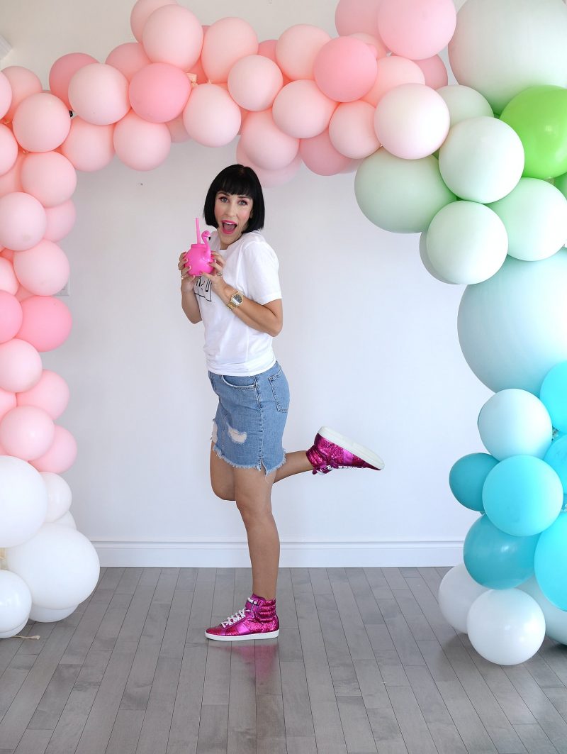 A Dazzling Pink Shimmery Summer Makeup Look with YSL – The Pink Millennial